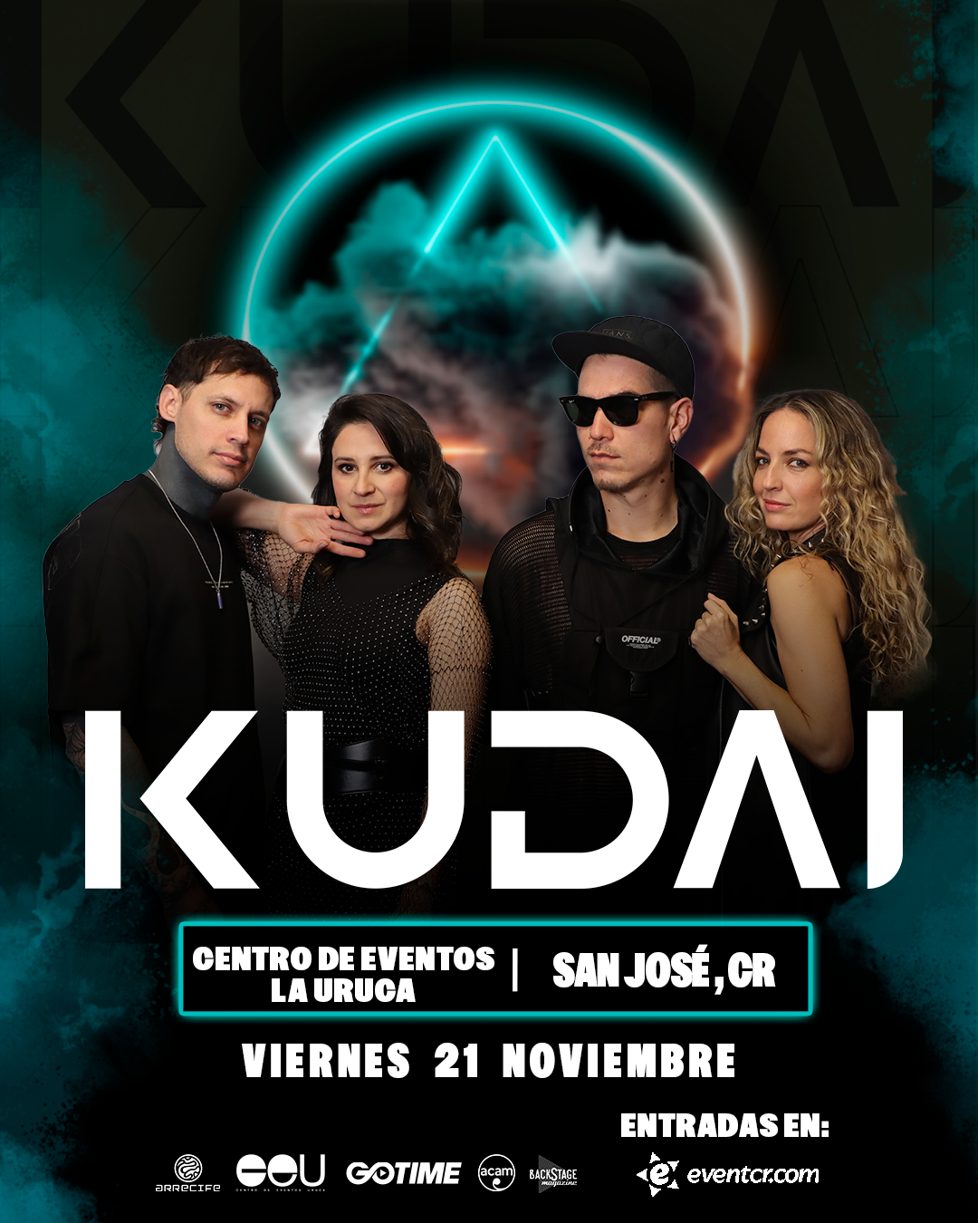 KUDAI REGRESA A COSTA RICA CON SU “REVIVE TOUR” - La Esquina 506