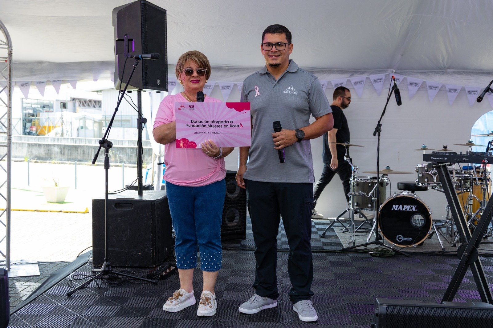 Más de 200 motociclistas se unieron a la Rodada Rosa organizada por Red ...